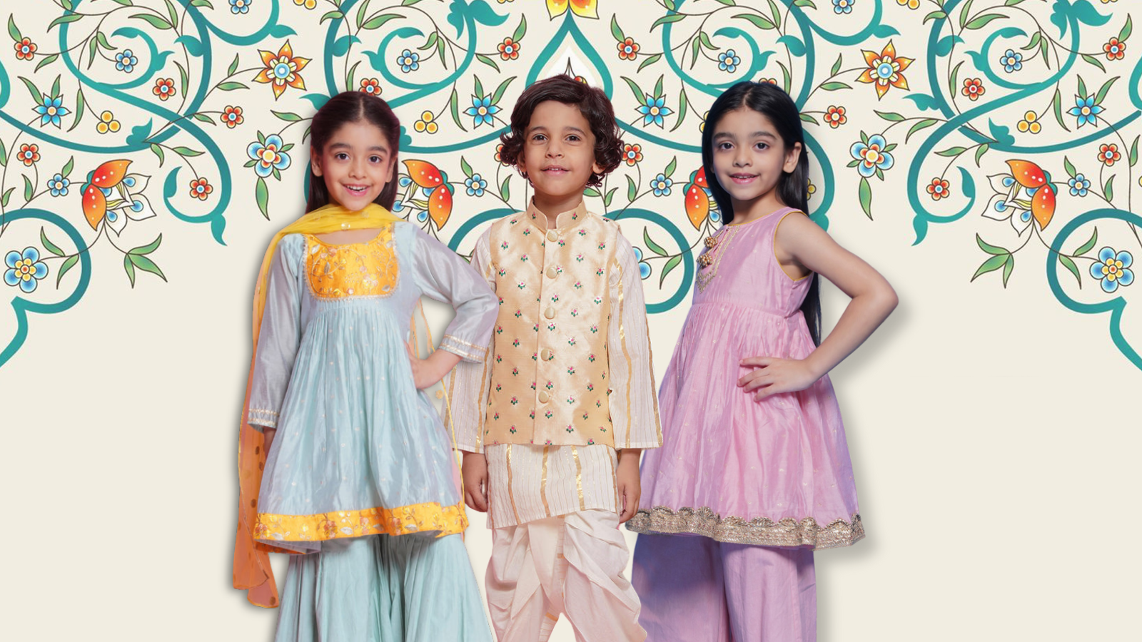 Traditional vs Modern: Evolution of Kids Ethnic Wear in India – Little ...